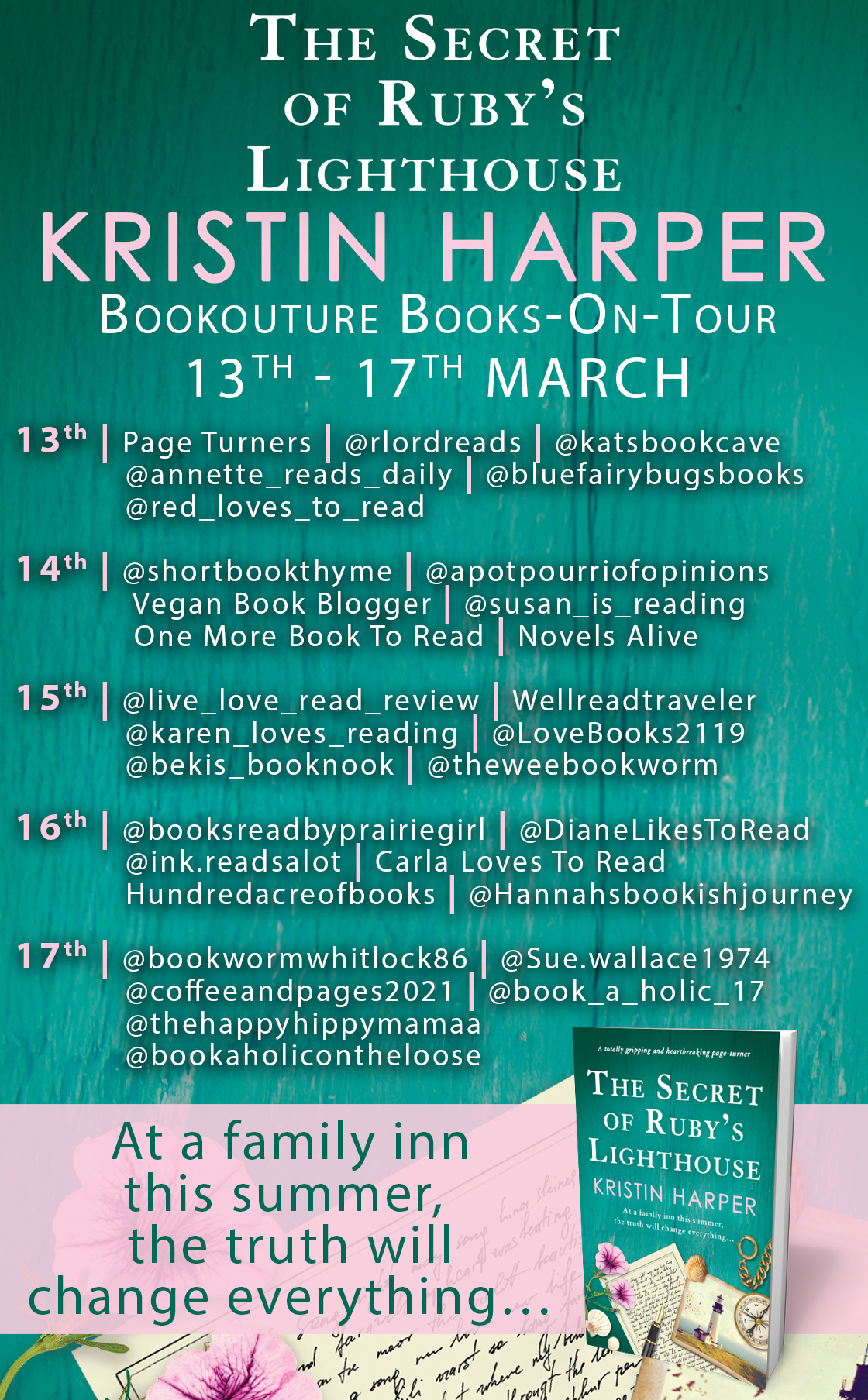 Blog Tour for The Secret of Ruby’s Lighthouse by Kristin Harper – Vegan ...